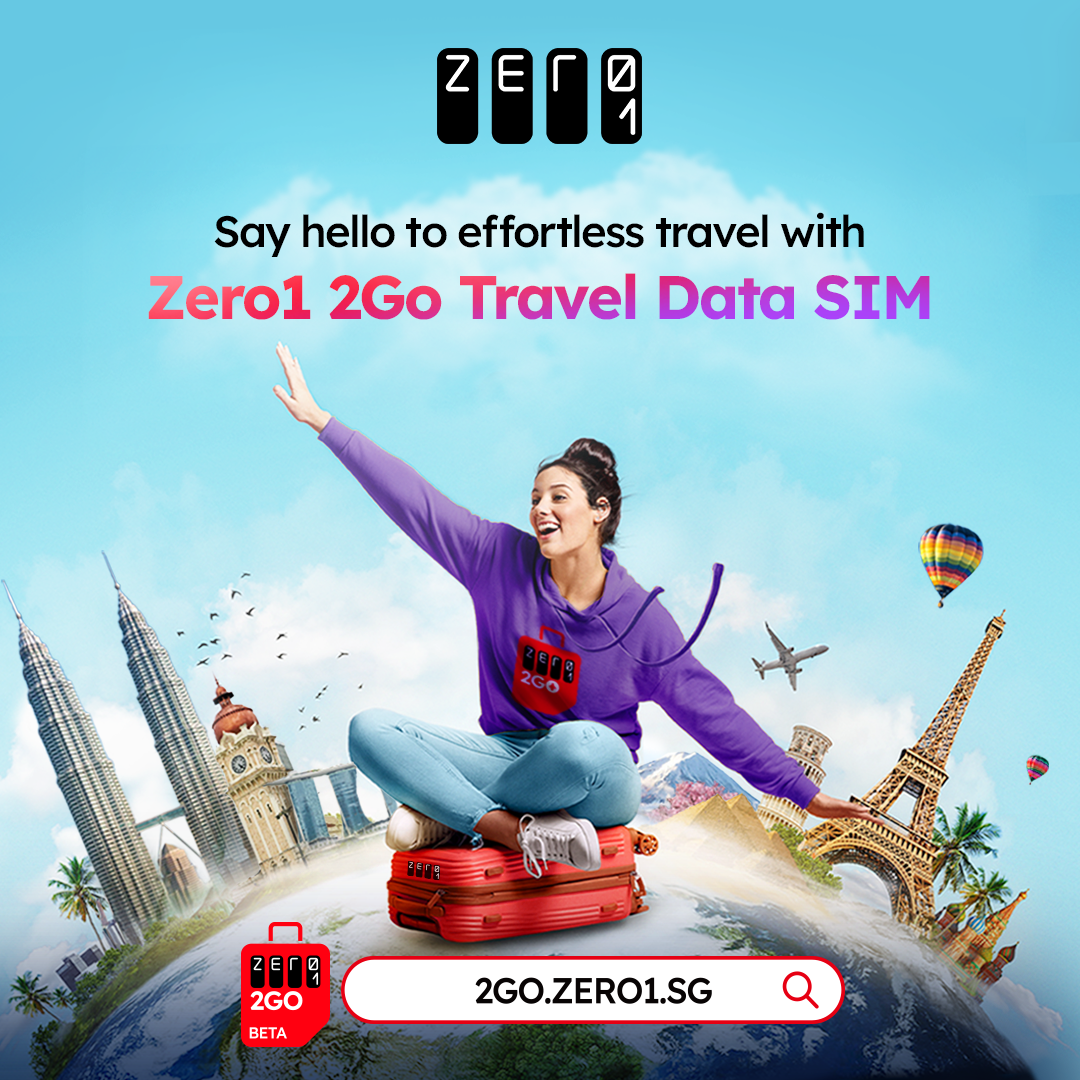 Travel Data SIM card and eSIM from Zero1 2GO