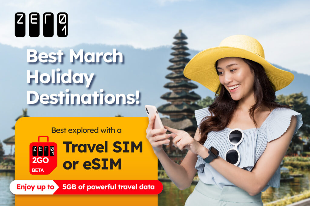 Best March Holiday Destinations - Explore with Zero1 2Go