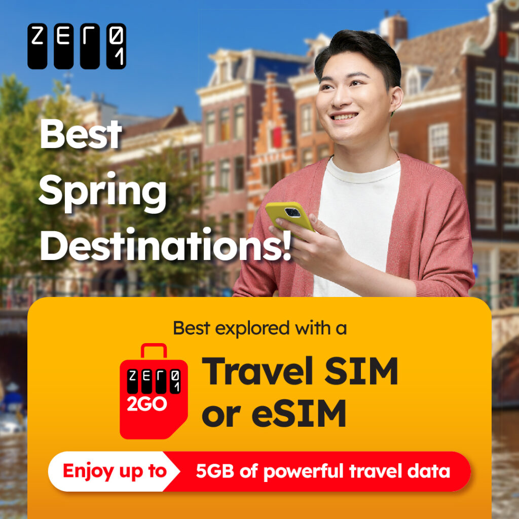 Best Spring Destinations - Zero1 2GO